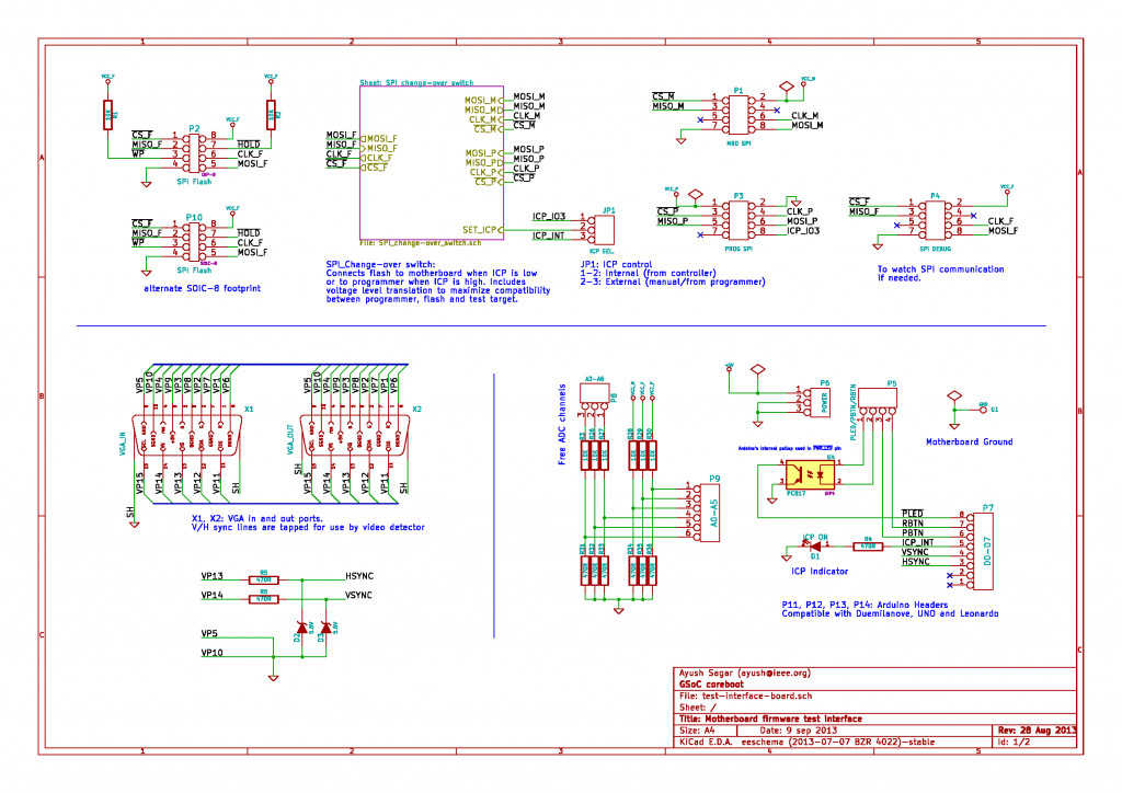 GSoC (coreboot): Test interface board complete – coreboot